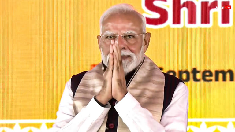 PM Modi Releases Rs 100 Coin, Special Stamp As RSS Completes 100 Years