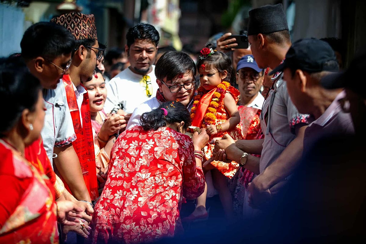 Who Is Aryatara Shakya? Nepal's Chosen 2-Year-Old Living Goddess ...