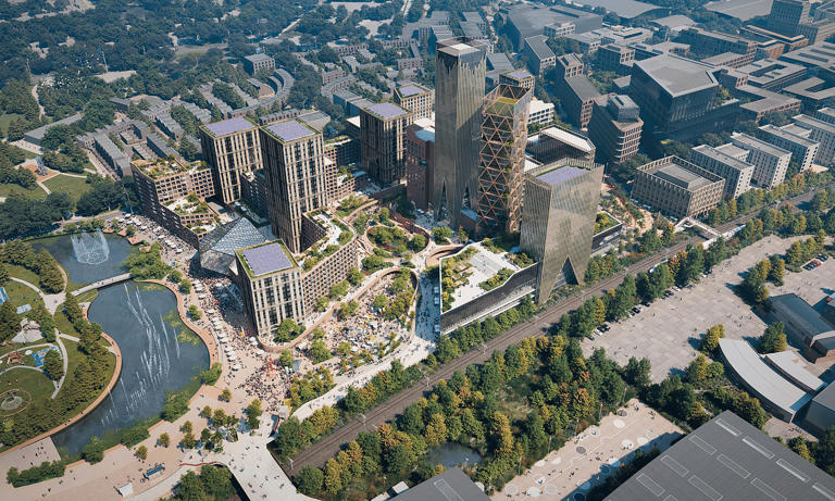 Inside the new UK mega town with 25,000 homes set to be built