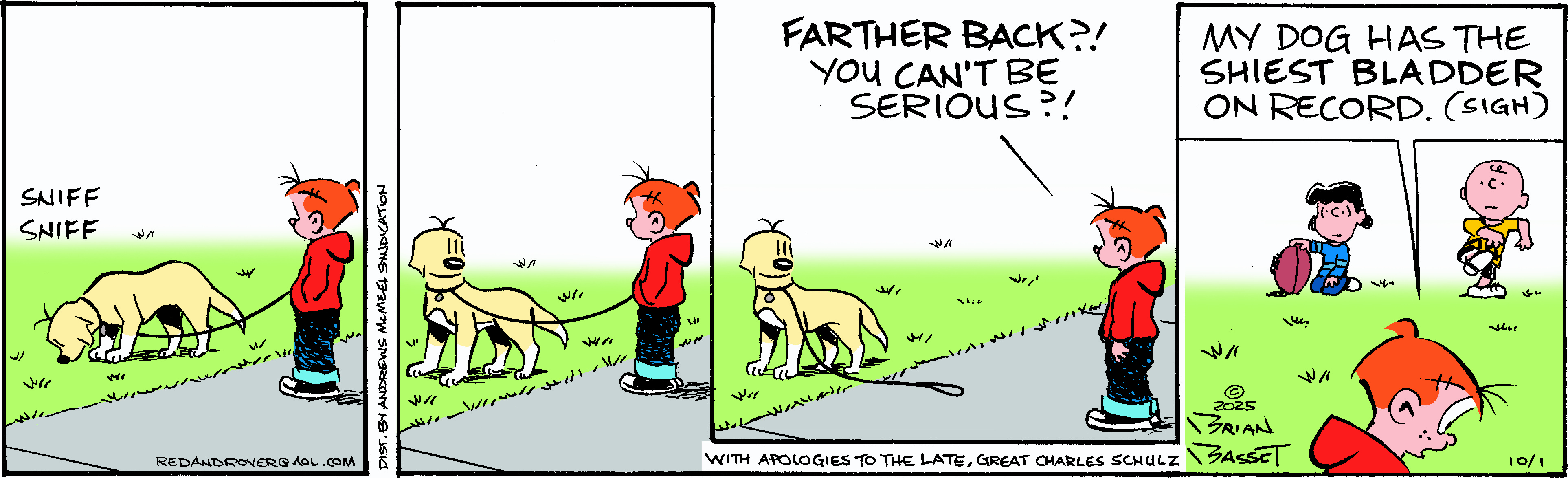 Red and Rover by Brian Basset