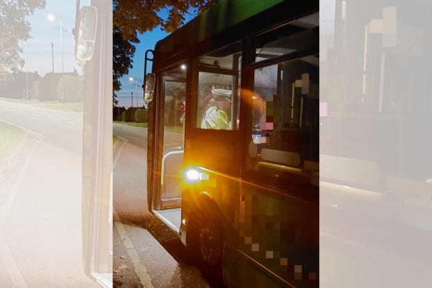 Bus driver pulled over for speeding as police crackdown on rule ...