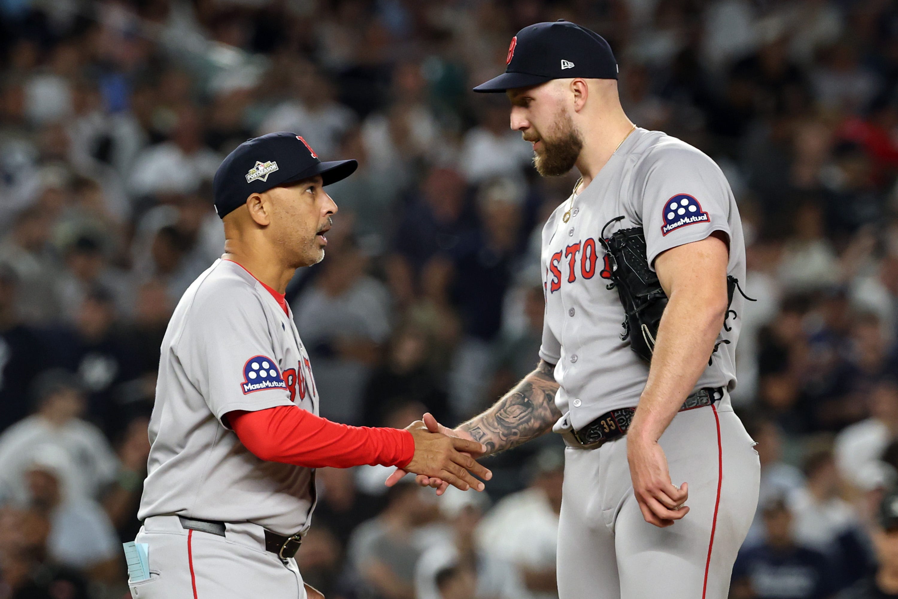 Garrett Crochet records 11 strikeouts in MLB playoff game