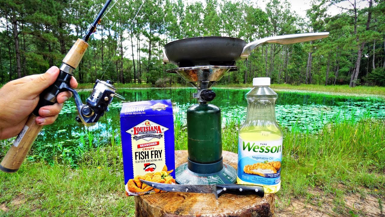 First backyard pond catch and cook delicious recipes