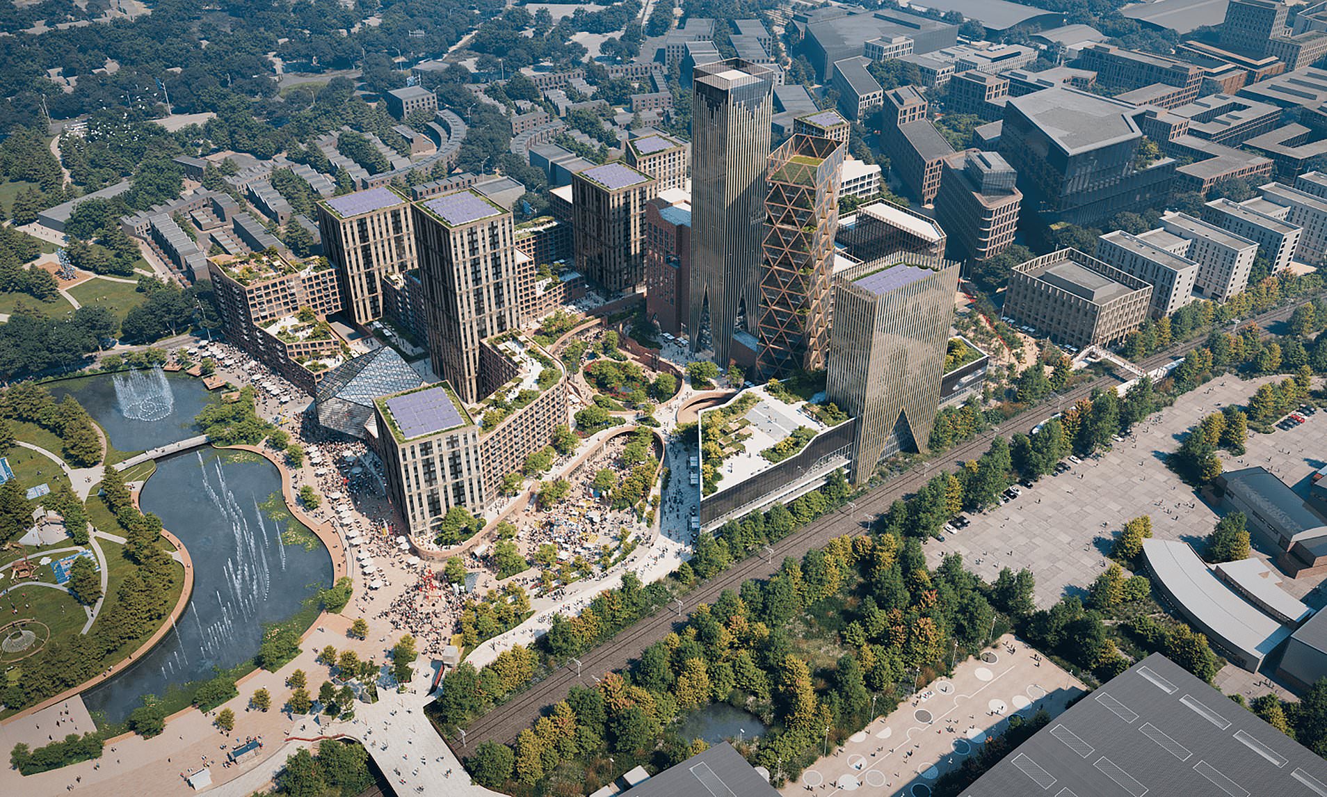 Inside the new UK mega town with 25,000 homes set to be built