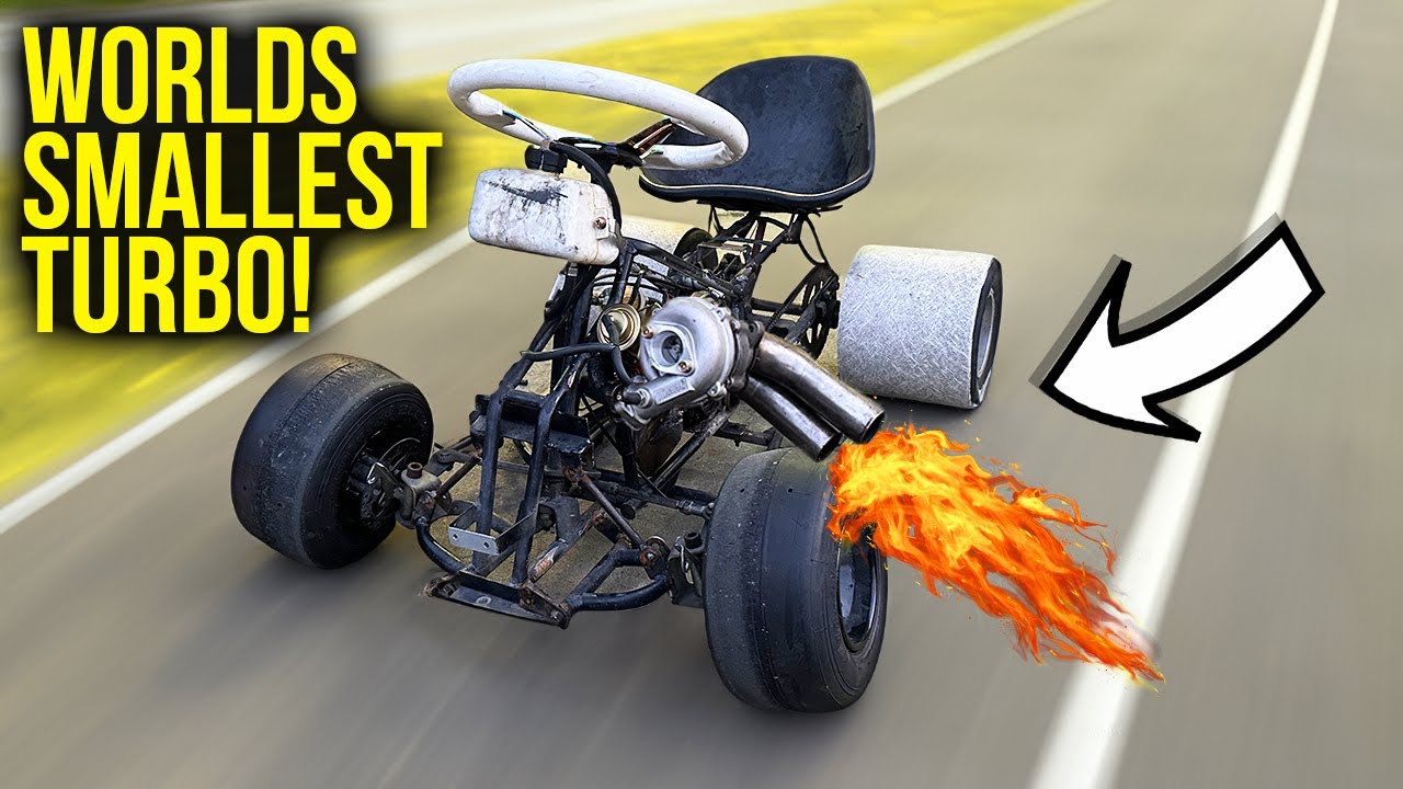 Installing a Turbo on Our Budget 50cc Drift Kart – Full Build Reveal