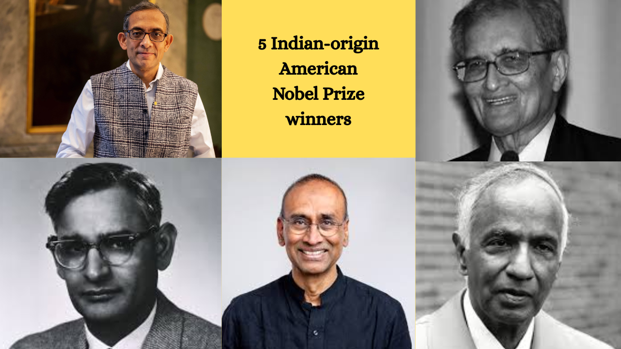 5 Indian-origin Nobel Prize winners in the US: Where they studied and ...
