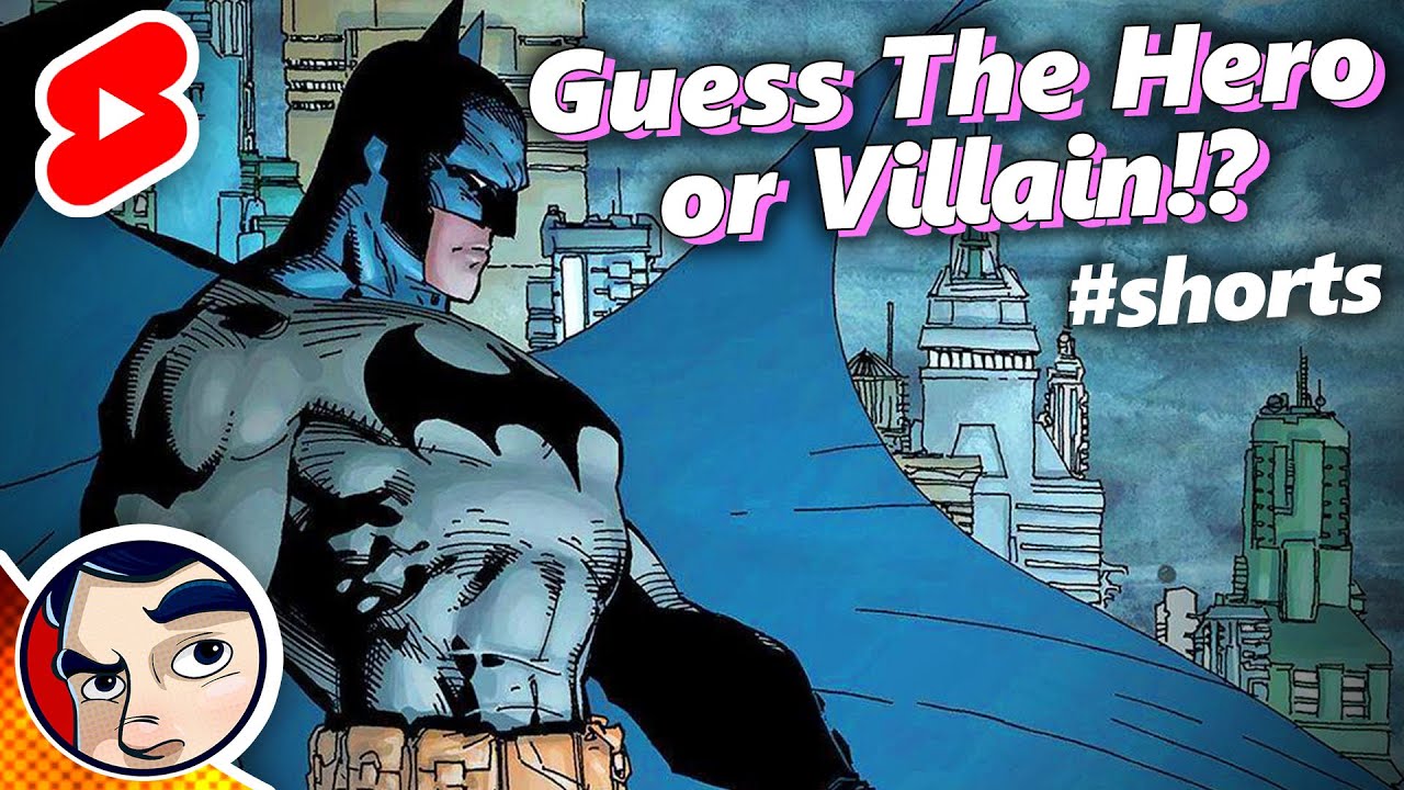Can Andy Guess Batman in 45 Seconds? #shorts | Comicstorian
