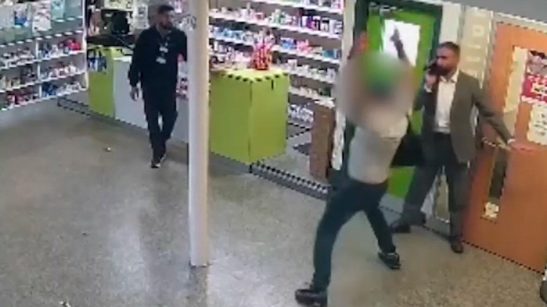 Crazed thug 'high on monkey dust' drug goes berserk in pharmacy