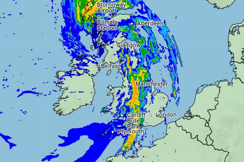 Met Office issues 30-hour Storm Amy wind warning with gusts of 80mph to ...