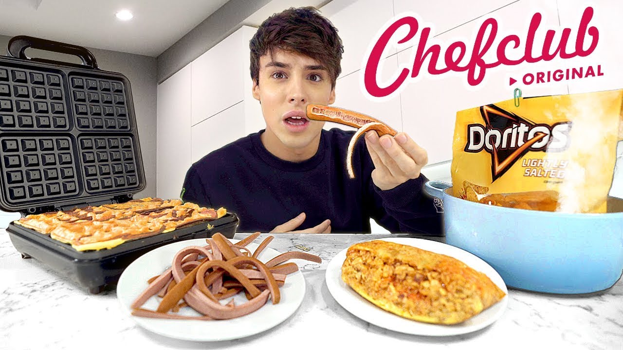 Making cursed internet recipes from Chefclub cooking videos