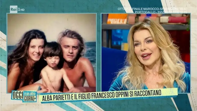 Franco Oppini, chi è l’ex marito di Alba Parietti e padre del figlio ...