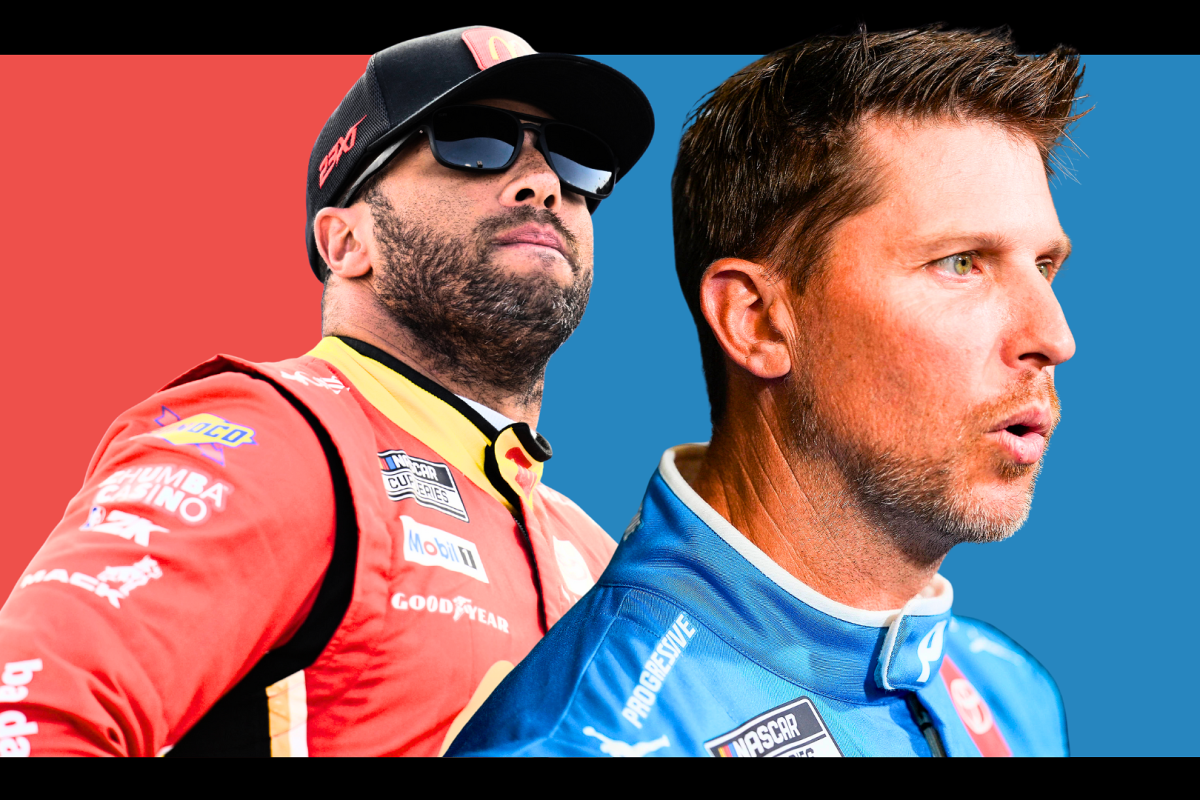 NASCAR star Denny Hamlin issues verdict on being flipped off by Bubba ...