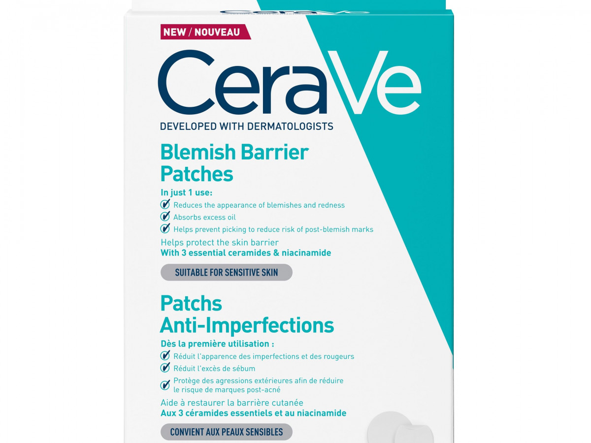 Η CeraVe παρουσιάζει τα ΝΕΑ Blemish Barrier Patches
