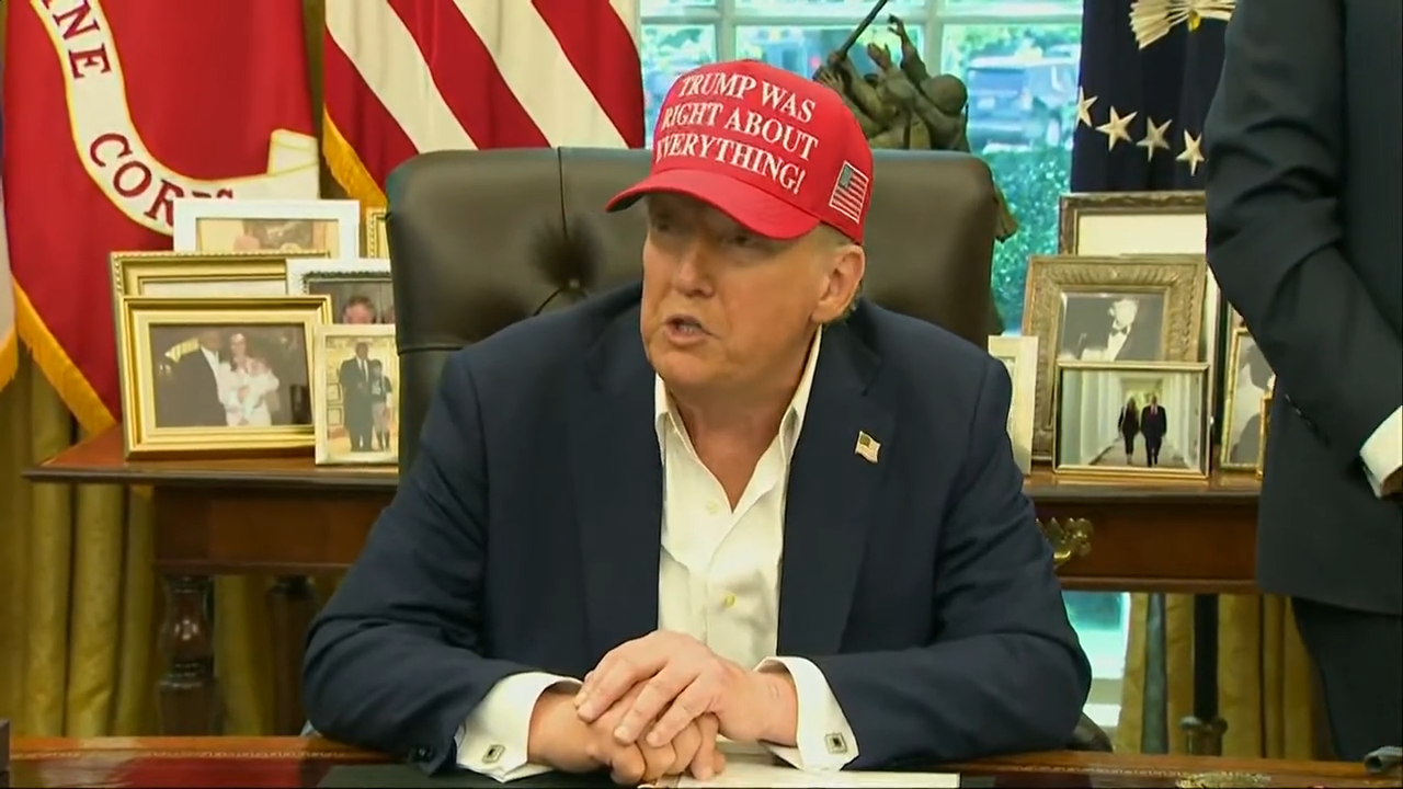 'I Can't Tell You How Much That Gold Cost': Trump Interrupts Remarks To ...