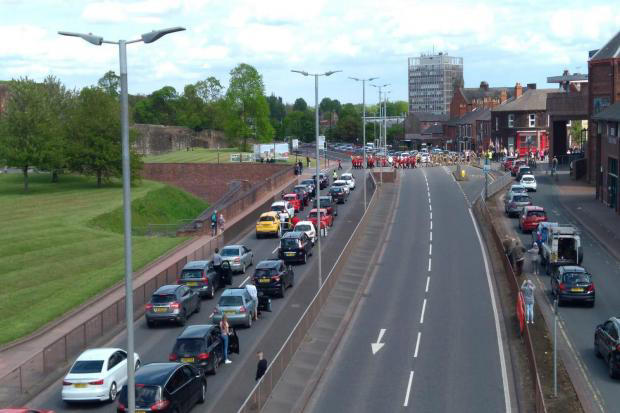 Lane closures to take place during essential footpath works