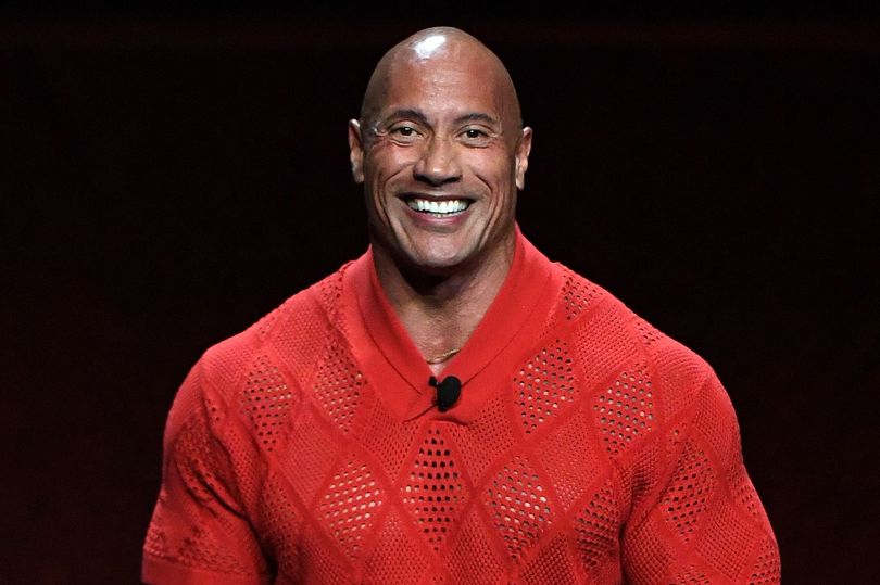 Dwayne Johnson happy to 'not look pregnant' after losing weight to play 75-year-old man