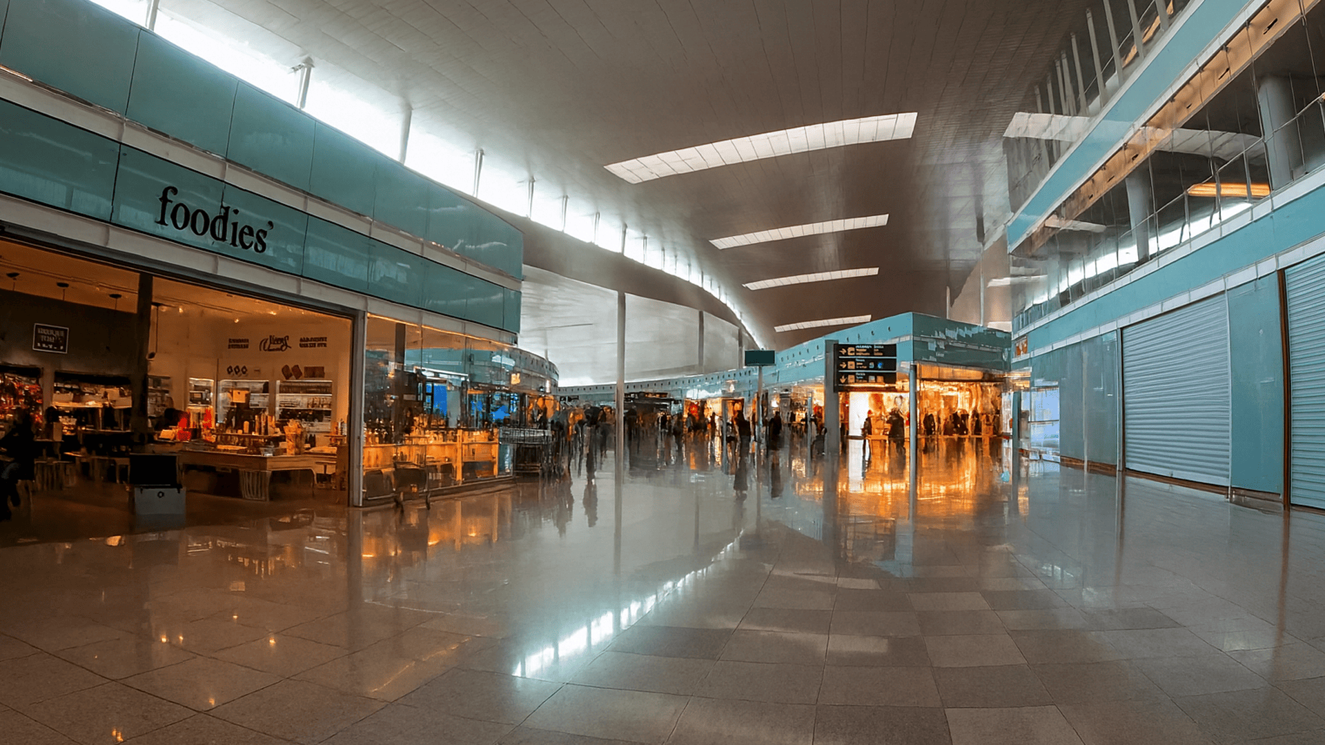 BCN El Prat Terminal 1 Walkthrough in 4K