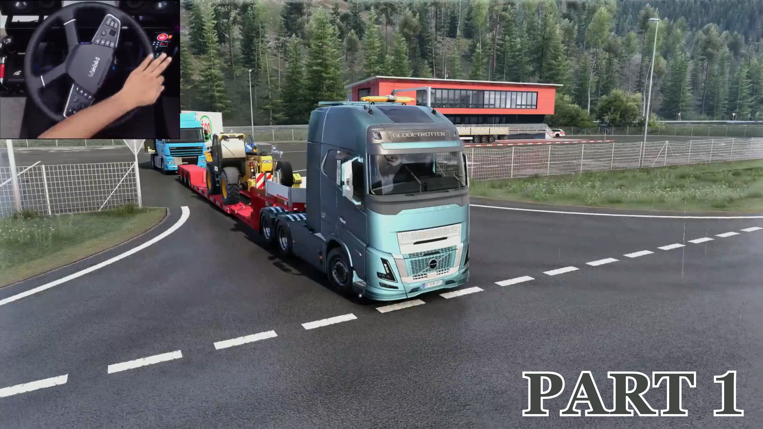 Volvo FH Aero Driving Through Scenic Swiss Alps | Euro Truck Simulator ...
