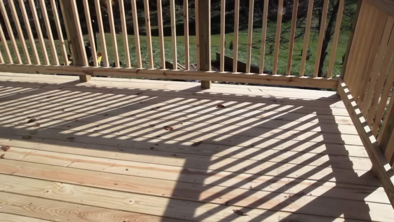 How to build an attached deck that looks fully professional