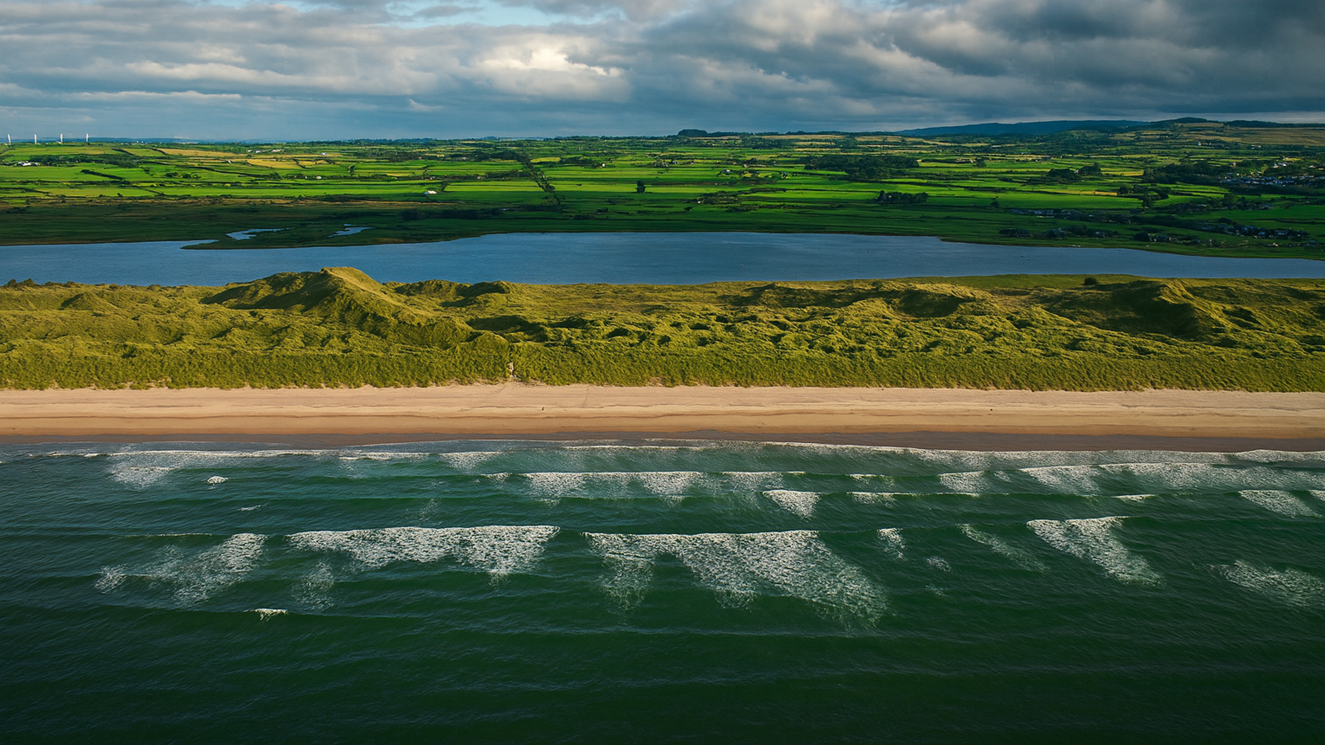 Portstewart Strand Northern Ireland – Dunes & Waves in 4K