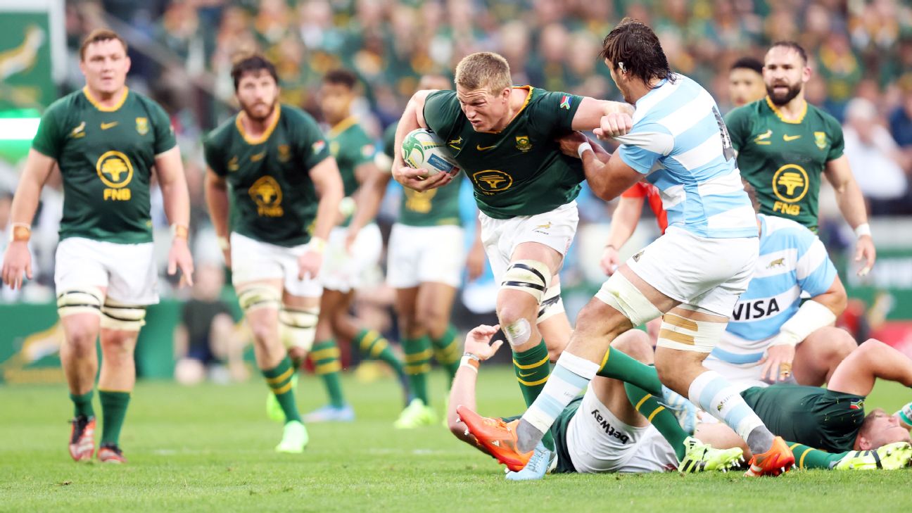 Ox Nche returns for Springboks' Rugby Championship 'final' vs. Argentina