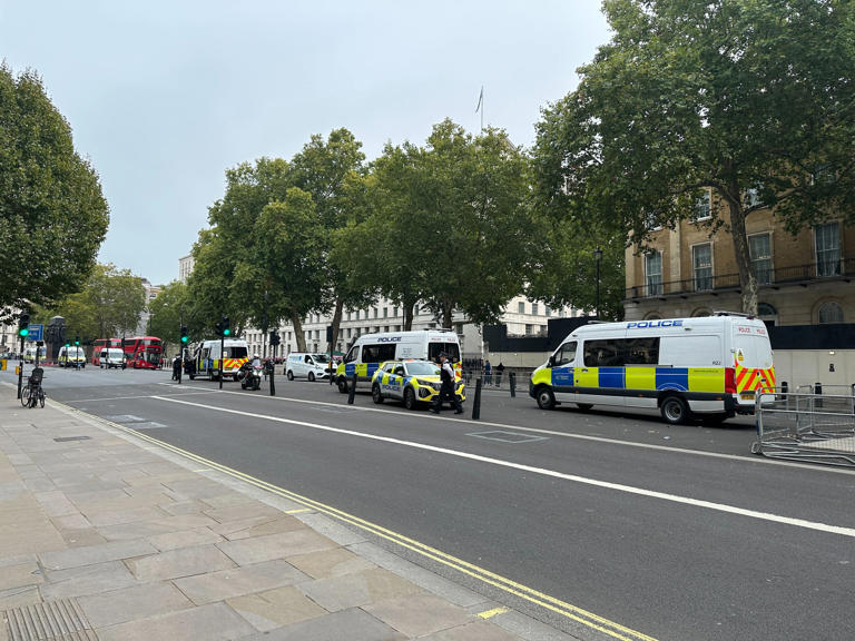 London protests LIVE: 'Pink Protest' held in Westminster against ...