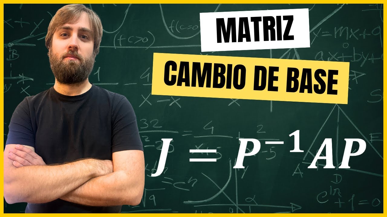 Cómo Calcular la Matriz de Cambio de Base Paso a Paso