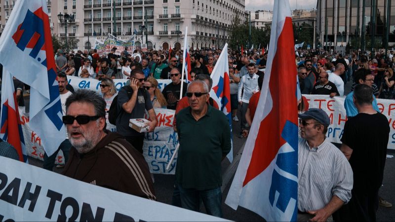 General strike in Greece over working hours disrupts travel and ...