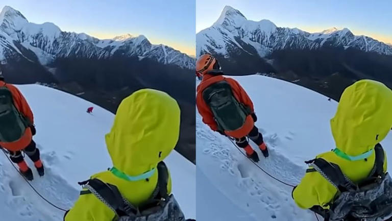 Chinese tourist falls to death from 5,500-meter-high mountain after ...