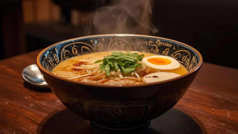 Eating ramen too often and sipping the soup could increase the risk of ...