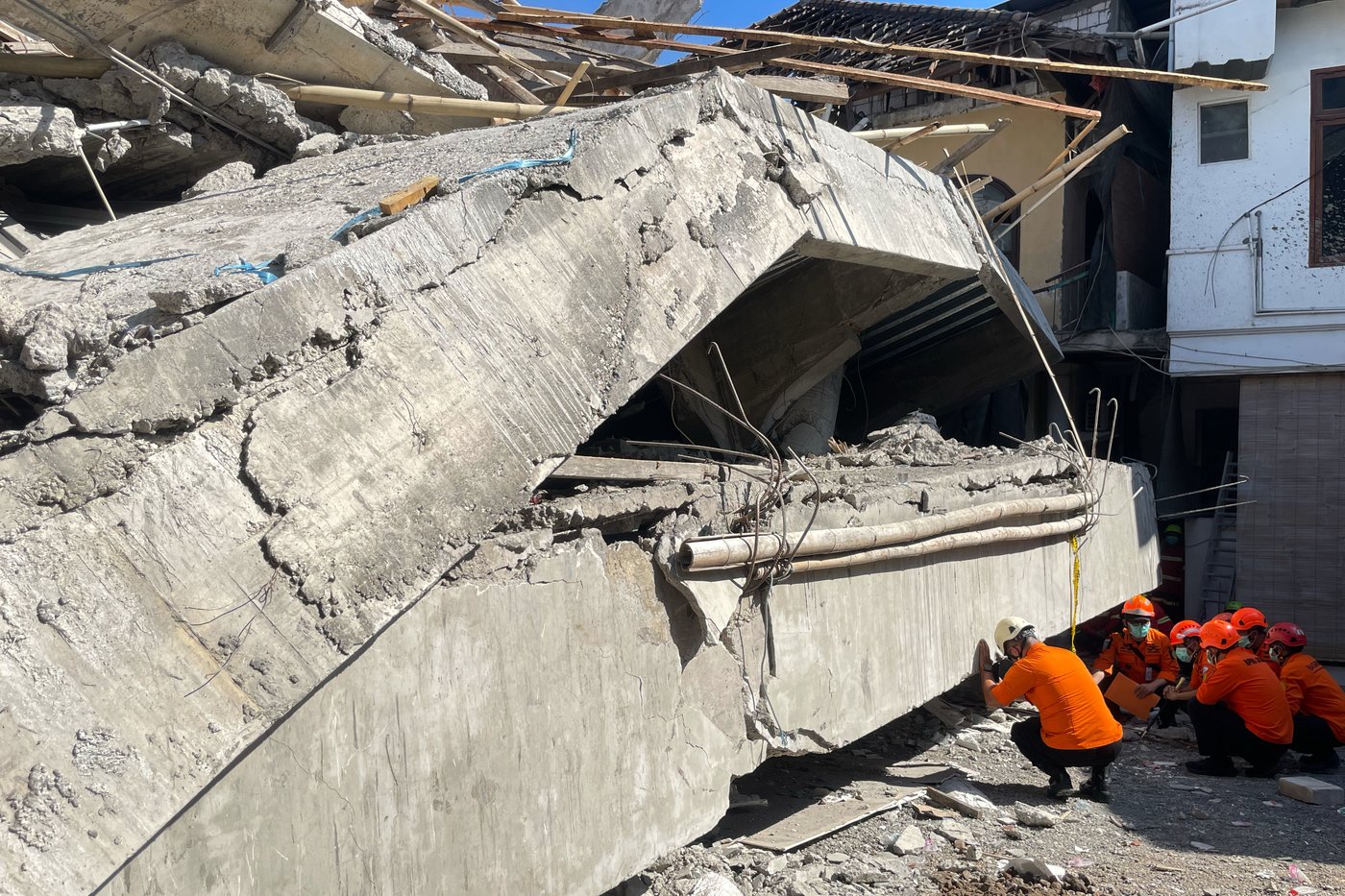 Indonesian rescuers race to find dozens of students in rubble of ...