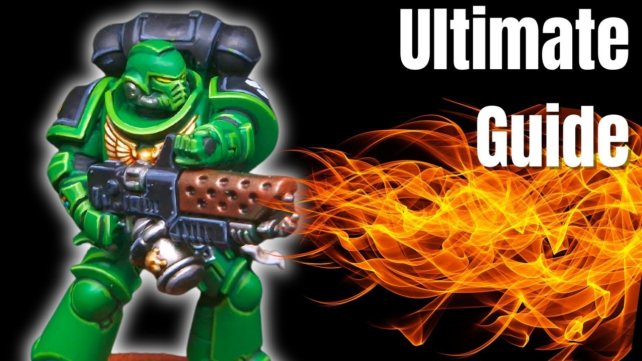 How to Paint Salamanders 40K with Fiery Precision