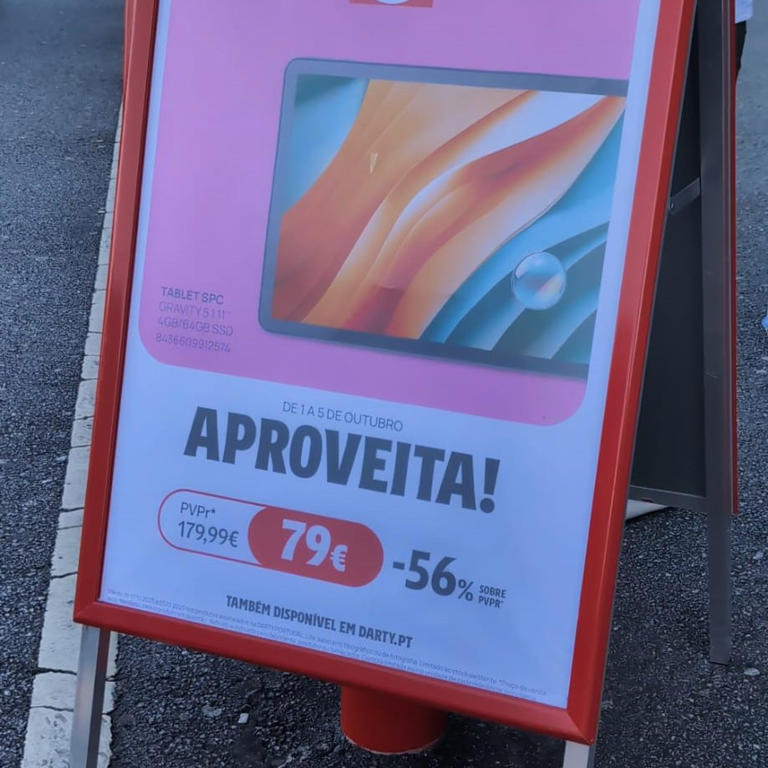 MediaMarkt agora é Darty.... e fomos visitar a loja de Braga