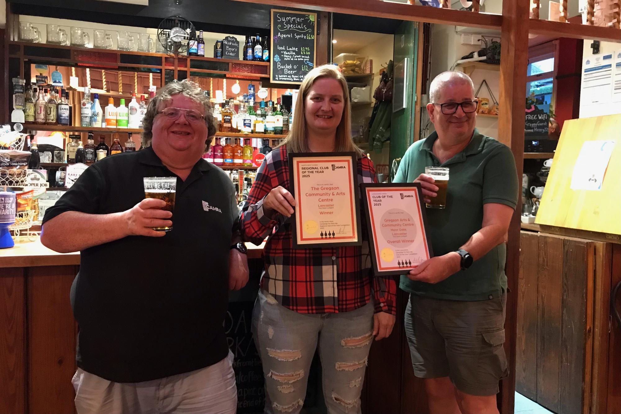 Lancaster community cafe bar scoops three awards
