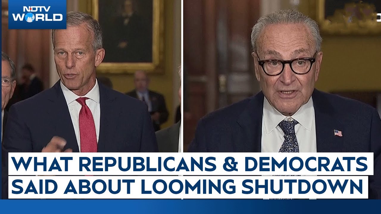 US Government Shut Down | What Republicans & Democrats Said About ...