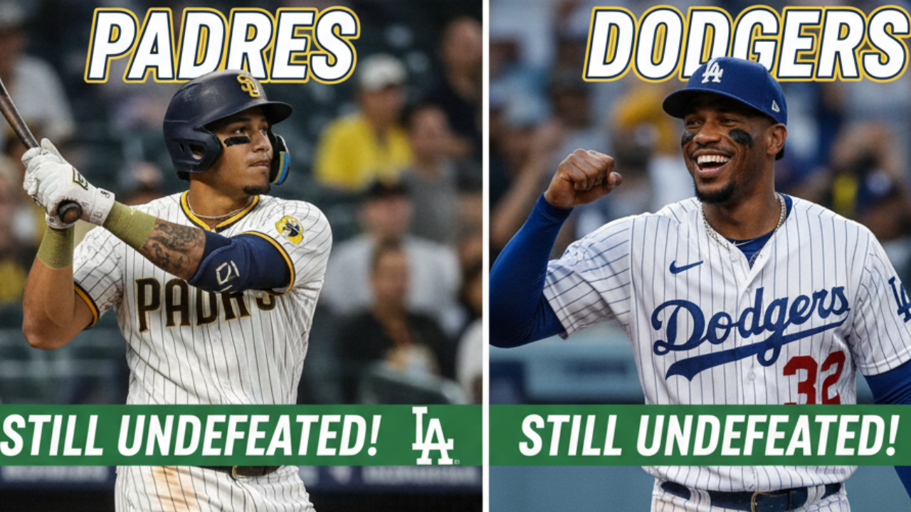 Dodgers and Padres Stay Undefeated While Yankees Collapse