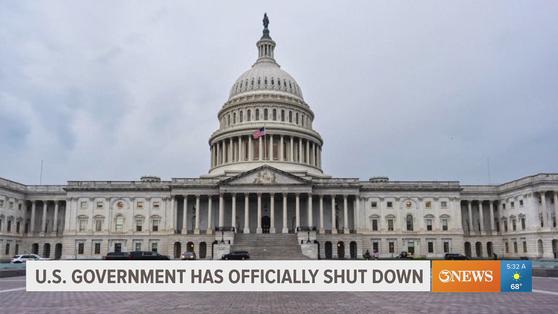 U.S. Government Has Officially Shut Down