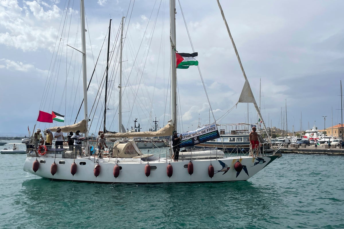 Activists on a flotilla approach Gaza and say they are ready for a ...