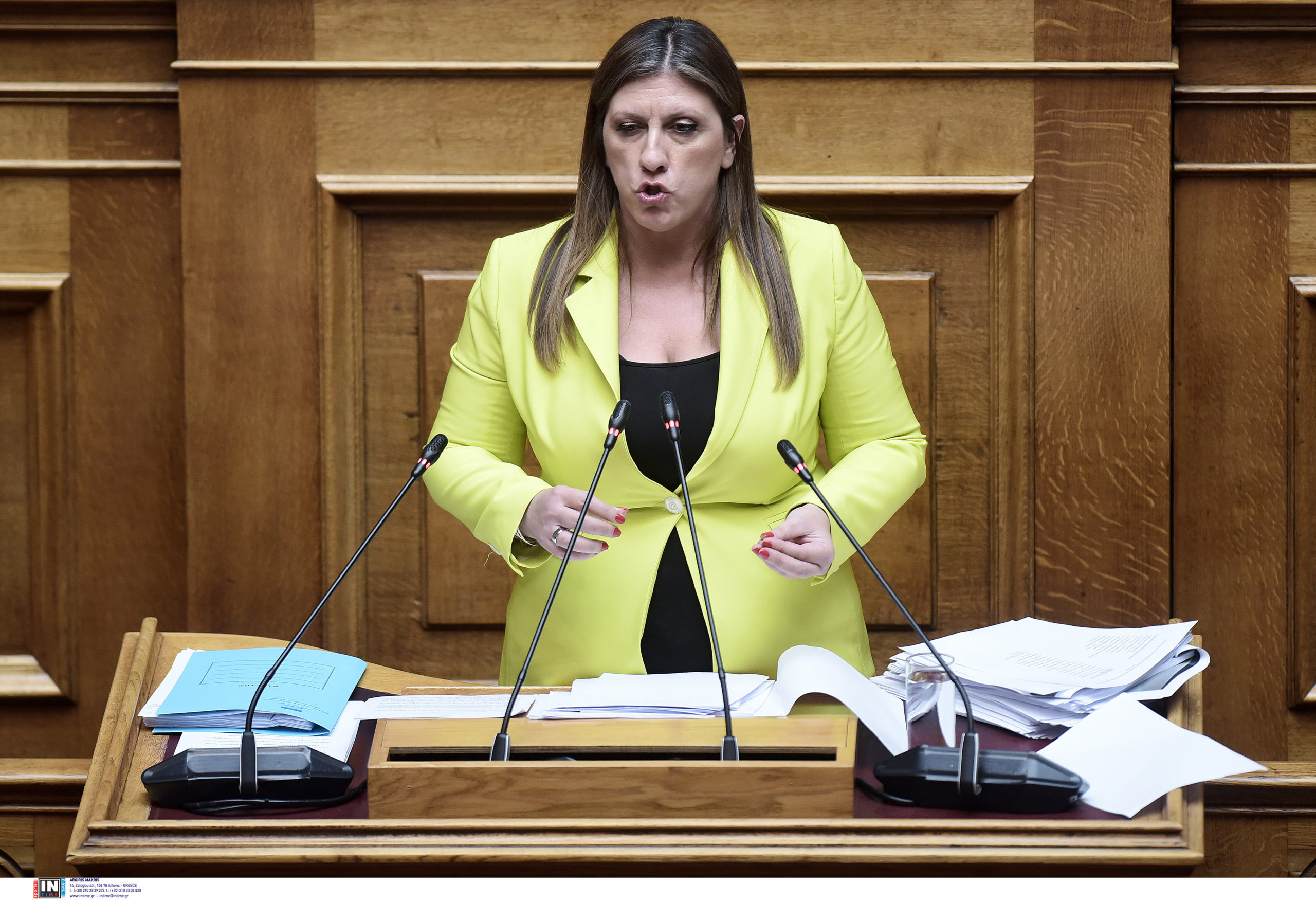 Ζωή Κωνσταντοπούλου για Άδωνι Γεωργιάδη: «Εκτελεί τον ρόλο του ...