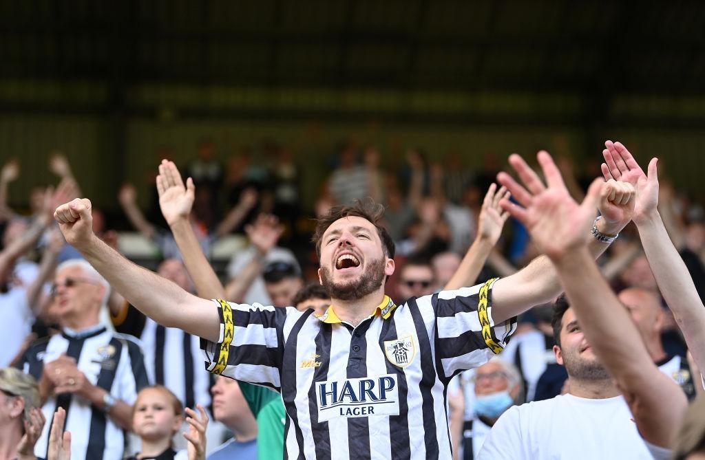 How Notts County's average crowd compares to Grimsby Town, Colchester ...
