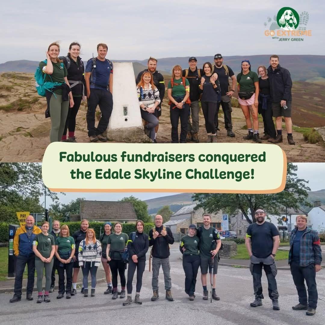Fabulous fundraisers conquer the Edale Skyline Challenge for Jerry ...