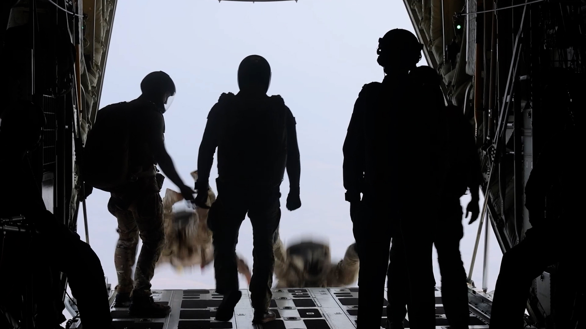 U.S. Marines Aerial Training in the skies of Washington