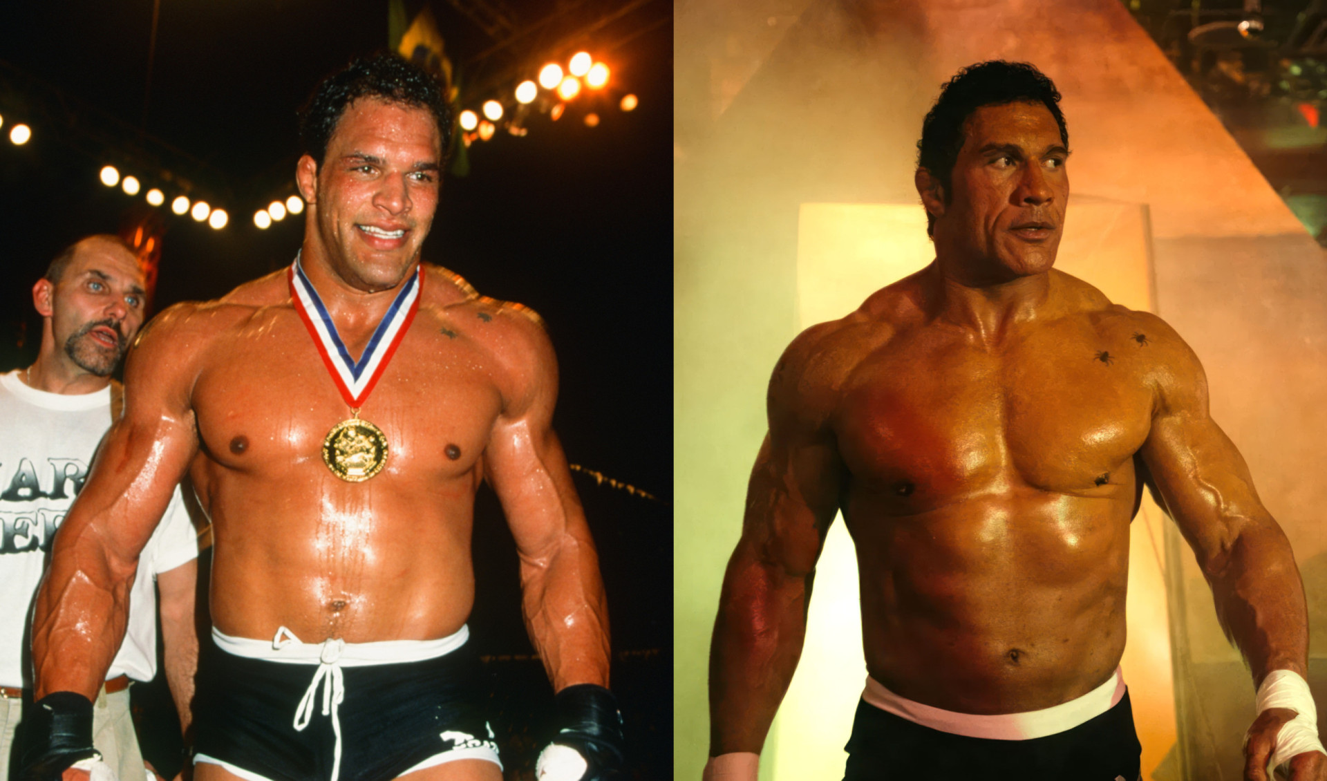 Who's Mark Kerr, the real-life fighter played by Dwayne Johnson?