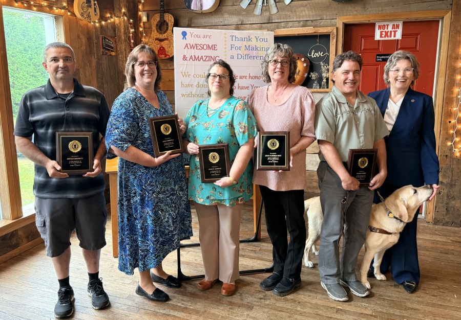 Tioga County honors dedicated employees