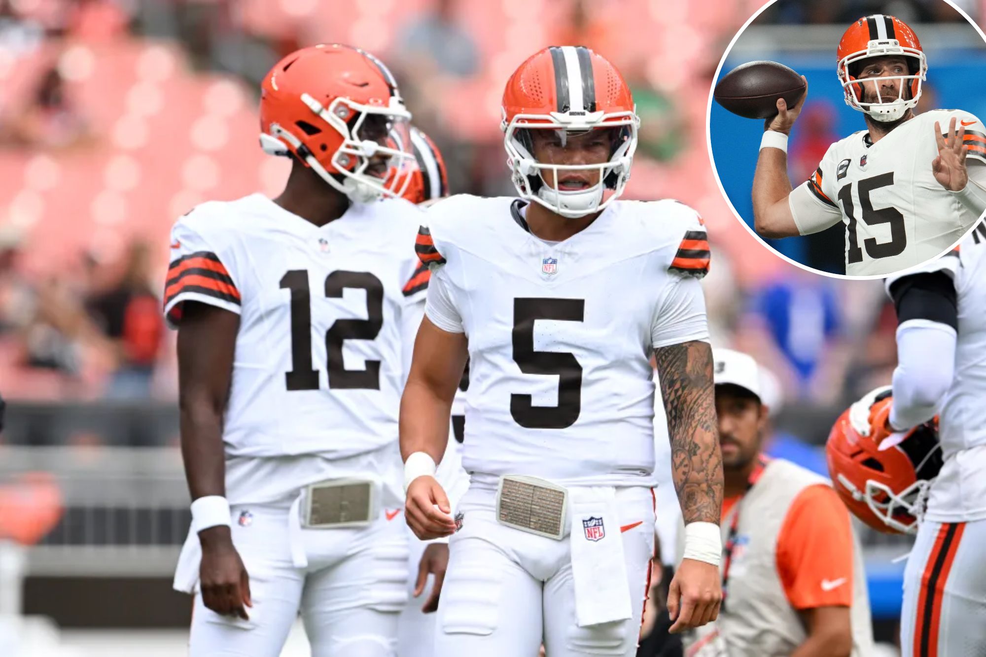 Browns bench Joe Flacco for Dillon Gabriel — while Shedeur Sanders ...