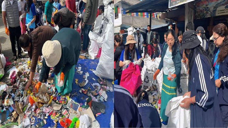 Arunachal MLA Tsering Lhamu leads cleanliness initiative in Tawang's ...