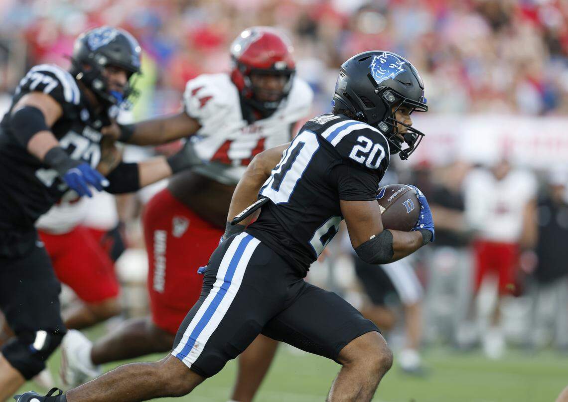 How freshman running back Nate Sheppard is transforming Duke football's ...