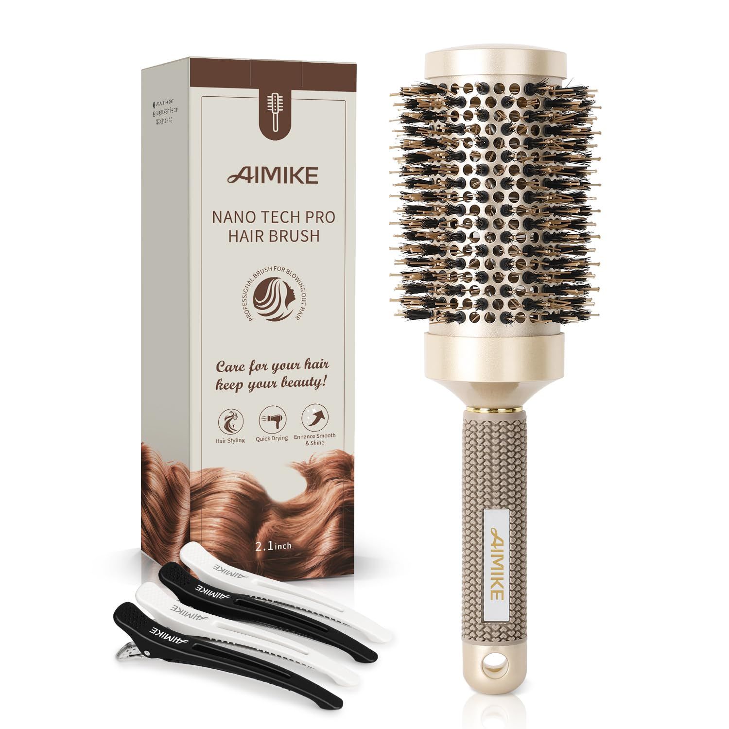 Los 8 mejores cepillos de pelo redondos para secar cabello