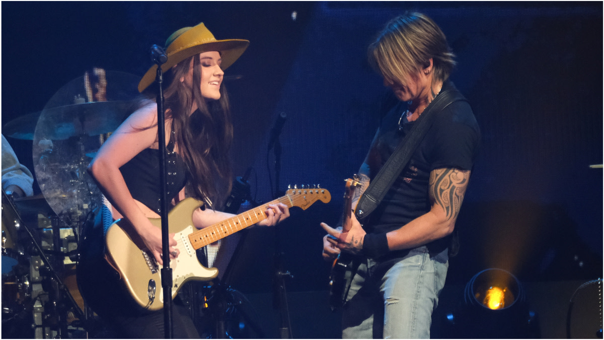 Maggie Baugh Posted Instagram Video Jamming With Keith Urban