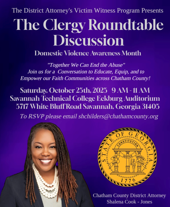 District Attorney Shalena Cook-Jones to lead ‘Clergy Discussion Roundtable’